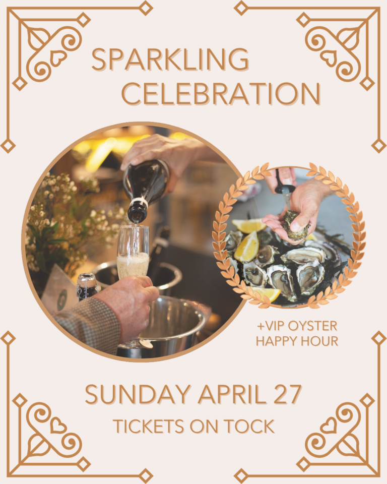 Sparkling Celebration & VIP Oyster Happy Hour – Long Island Wine Country